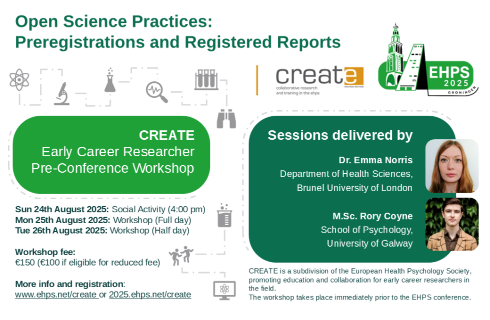 CREATE Interactive Workshop | EHPS 2025